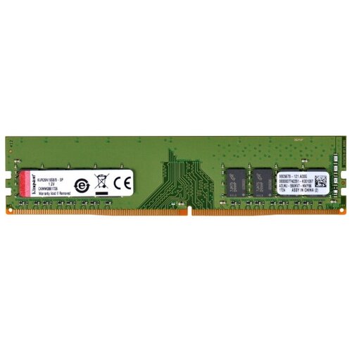 Оперативная память Kingston ValueRAM 16 ГБ DDR4 2666 МГц DIMM CL19 KVR26N19S8/16