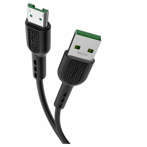 Кабель Hoco X33 Surge USB - MicroUSB, 1 м, 1 шт., черный