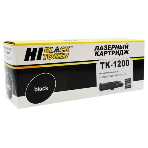 Тонер-картридж Hi-Black (HB-TK-1200) для Kyocera Ecosys M2235/2735/2835/P2335, 3K