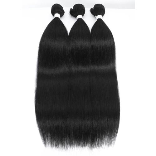 Биопротеиновые волосы (био-волосы) чёрные 65-70см