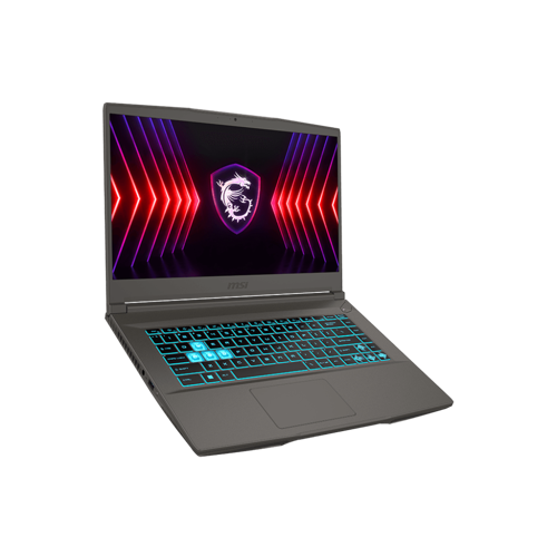 Ноутбук MSI Thin A15 B7VF-037XRU 15.6"Full HD (1920x1080), IPS, AMD Ryzen 5 7535HS, ядра: 6 х 3.3 ГГц, RAM 16 ГБ, SSD 512 ГБ, GeForce RTX 4060 8 ГБ, без ОС, серый