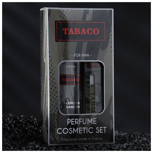 Подарочный набор мужской Tabaco, гель для душа 250 мл, парфюмерная вода, 33 мл