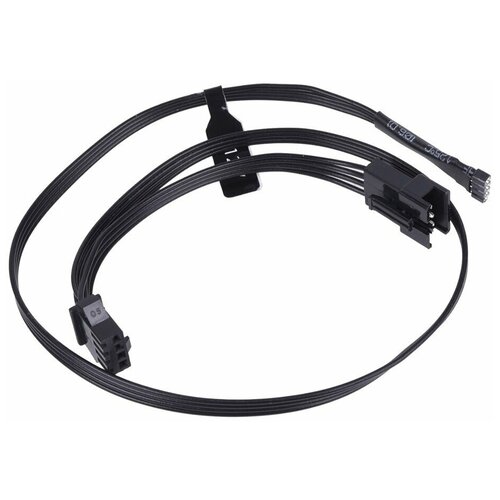 Кабель адаптер для материнской платы Alphacool RGB 4pin LED 50cm Black 18540