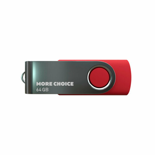 Флеш накопитель памяти USB 64Gb 2.0 More Choice MF64-4 Red