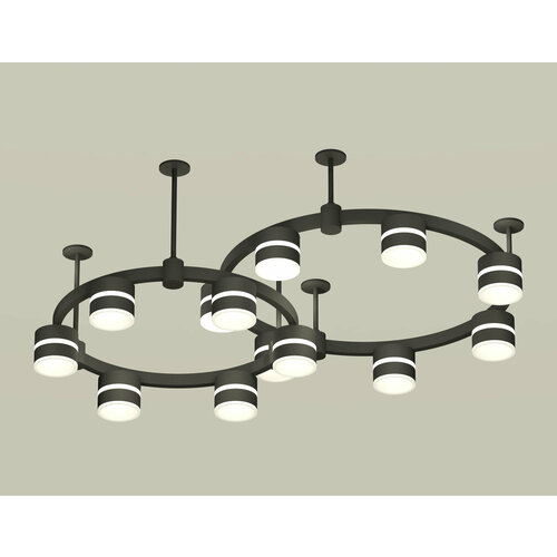 Комплект подвесного светильника Techno Ring с акрилом Ambrella Light XR92221001