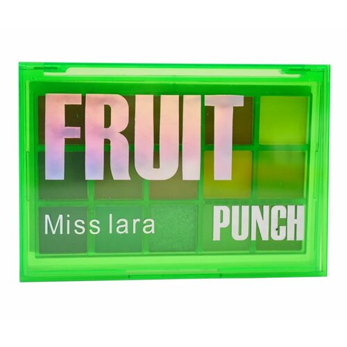 Палетка теней Miss lara 15 цветов, тени для век Fruit Punch