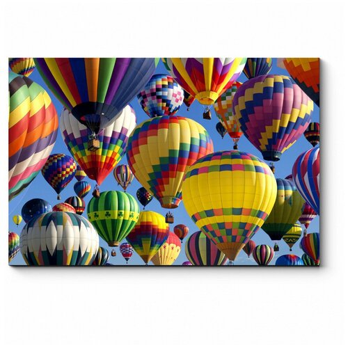 Модульная картина Фестиваль воздушных шаров, Нью Джерси 90x60