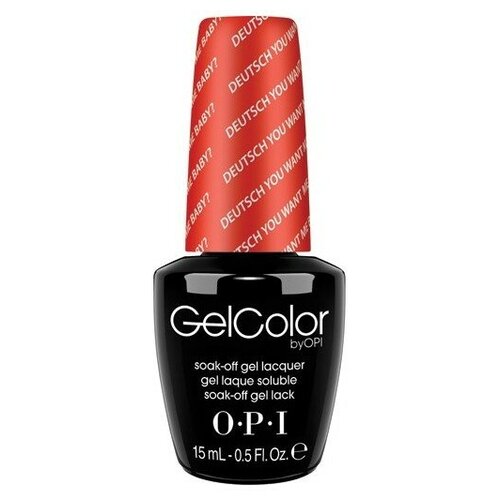 OPI Гель-лак GelColor, 15 мл, Deutsch You Want Me Baby?