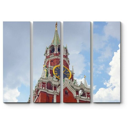 Модульная картина Спасская Башня, Москва 100x75