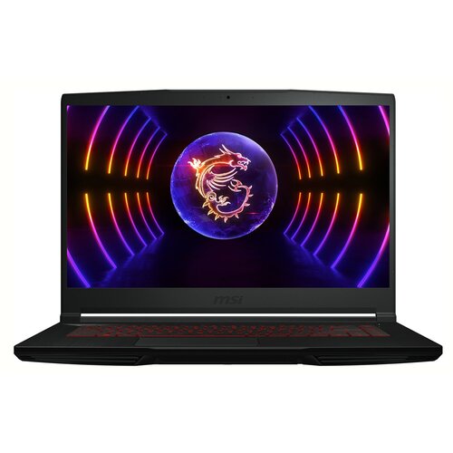 Ноутбук MSI Thin GF63 12UCX-1048XRU 9S7-16R821-1048 (15.6", Core i5 12450H, 8 ГБ/ SSD 256 ГБ, GeForce® RTX 2050 для ноутбуков) Черный