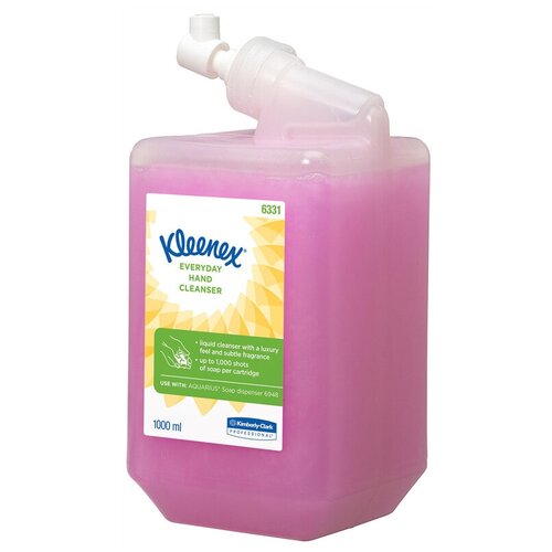 Kleenex Картридж одноразовый с жидким мылом Kimberly-Clark Every Day Use 6331, 1 л, 1 кг