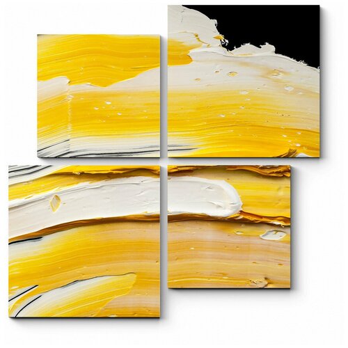Модульная картина Солнечное масло 150x150
