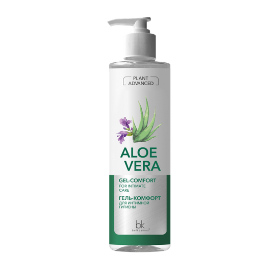 Belkosmex Aloe Vera Гель-комфорт для интимной гигиены, бутылка, 237 г, 200 мл