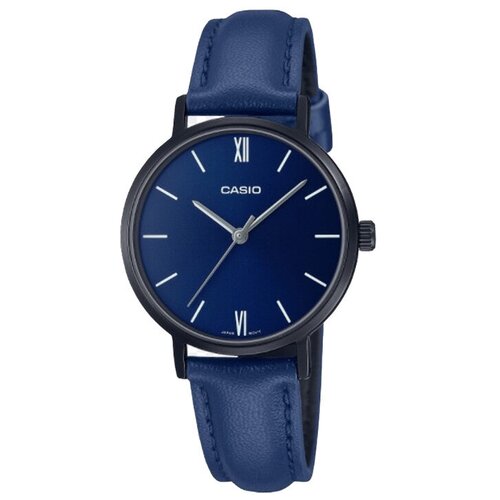 Наручные часы CASIO Collection LTP-VT02BL-2A, синий, черный
