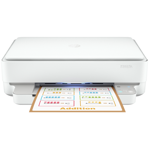 HP DeskJet Plus Ink Advantage 6075, цветн., A4, белый