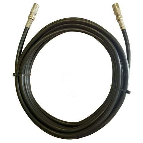 Антенный кабель телевизионный (удлинитель) ТАУ-20 метров Триада, чёрный
