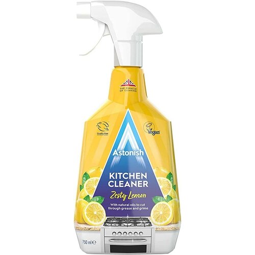 Astonish Kitchen Cleaner Zesty Lemon Спрей универсальный для кухни Пикантный лимон 750 мл