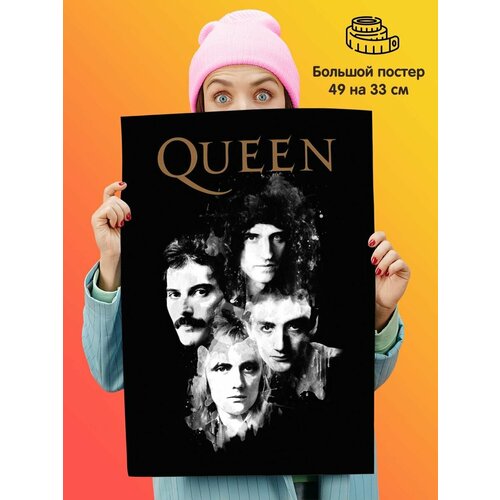 Постер плакат Queen