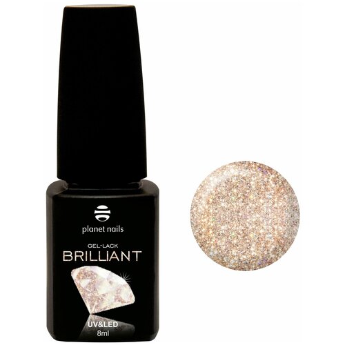 Planet nails Гель-лак Brilliant, 8 мл, 702