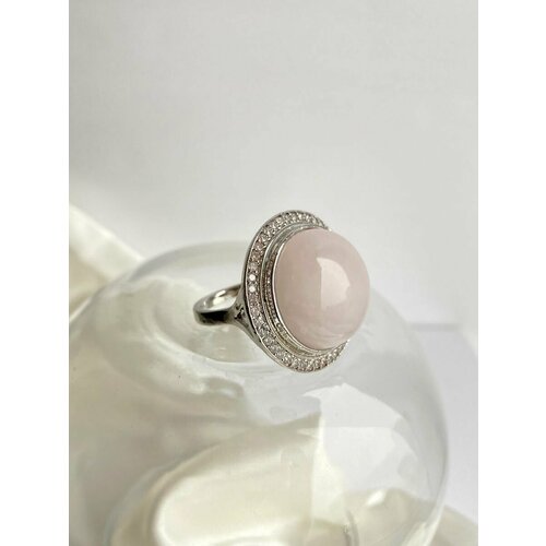 Кольцо Коктейльное кольцо Billion, размер 17, розовый