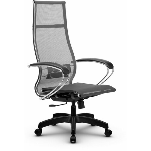 Компьютерное кресло МЕТТА-7(MPRU)/подл.131/осн.001 серый/серый