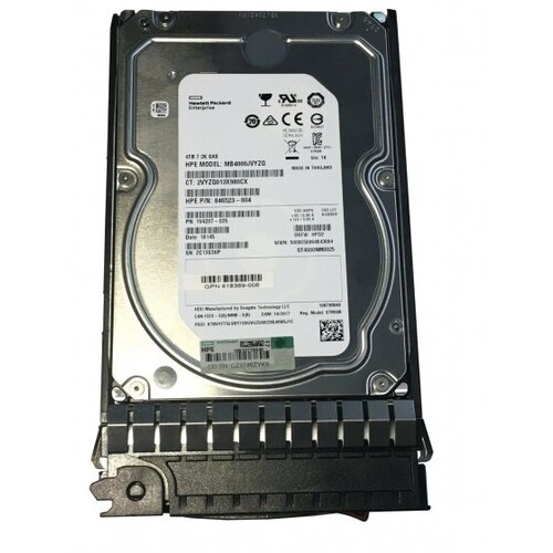 Жесткий диск HP 818369-008 4Tb 7200 SAS 3,5" HDD