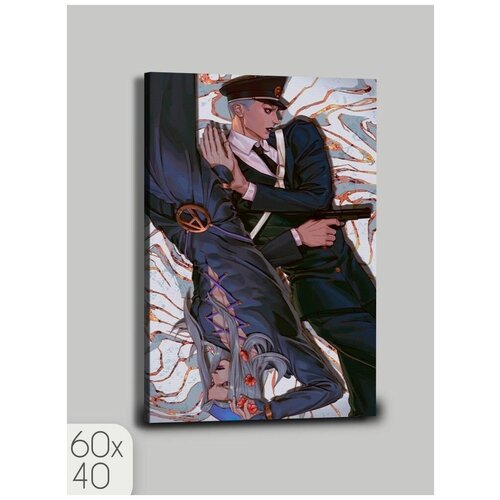 Картина интерьерная на холсте Аниме JOJO - 81 В 60x40