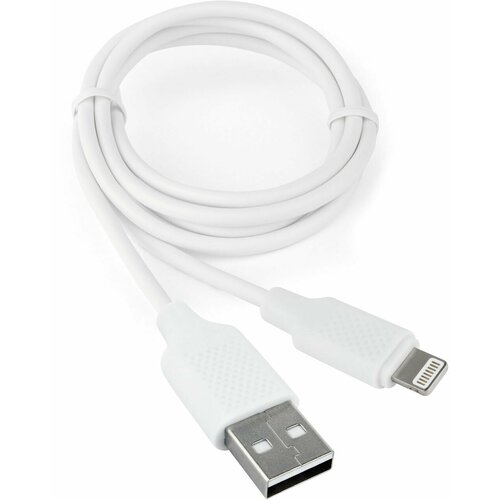 Набор из 3 штук Кабель Cablexpert для Apple CCB-USB-AMAPO2-1MW, AM/Lightning, издание Classic 0.2, длина 1 м, белый