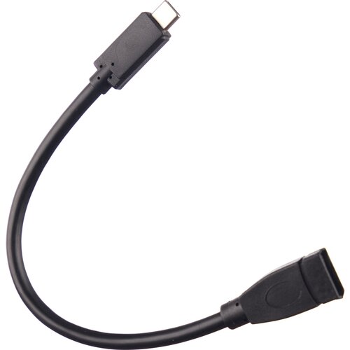 Аксессуар Akasa USB 3.1 Type-C - Type-A Female 15cm AK-CBUB30-15BK