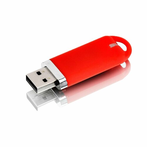 Флешка Memo, 64 ГБ, красная, USB 2.0, арт. F34 30шт