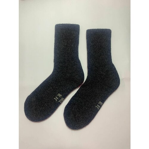 Носки TOD OIMS, размер 34-36, черный, серый