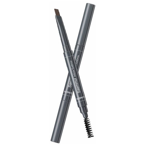 The Saem Карандаш для бровей Saemmul Artlook Eyebrow, оттенок 03 gray brown