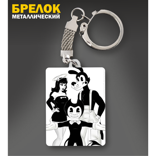 Брелок Fulla Bendy and the Ink Machine Бенди и чернильная машина, глянцевая фактура