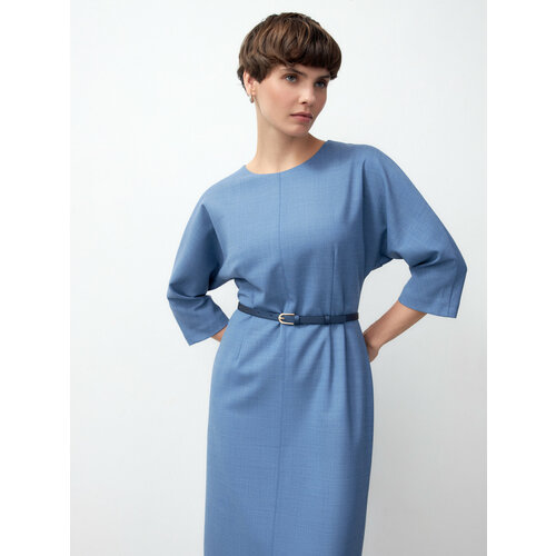 Платье Pompa, размер 44, голубой