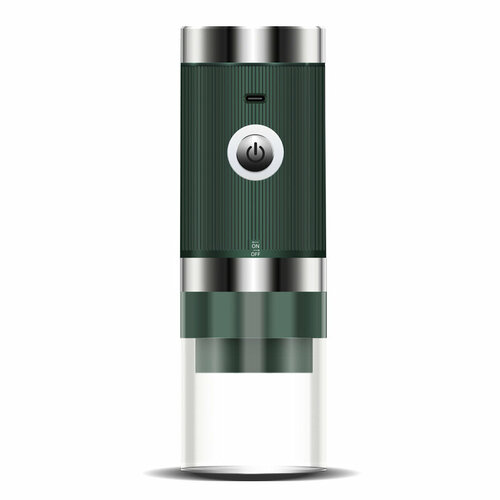Портативная кофемолка 1шт с зарядкой USB тип C: Профессиональная электрическая кофемолка для кофейных зерен в 3 цветах, низкий уровень шума. Идеально подходит для кемпинга на природе, пикника, офиса или путешествий.