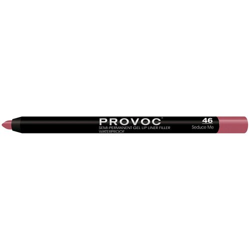 Provoc гелевая подводка в карандаше для губ Semi-Permanent Gel Lip Liner, 46 seduce me