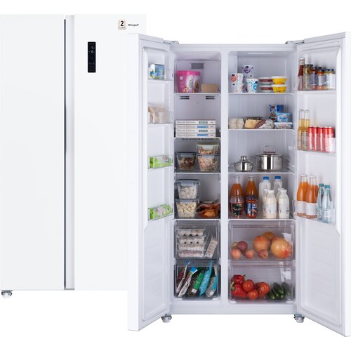 Холодильник Weissgauff WSBS 501 NFW, белый new