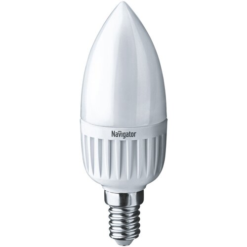 Лампа светодиодная LED матовая Онлайт, E14, C37, 8 Вт, 2700 K, теплый свет