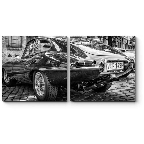 Модульная картина Jaguar E-Type 4.2130x65