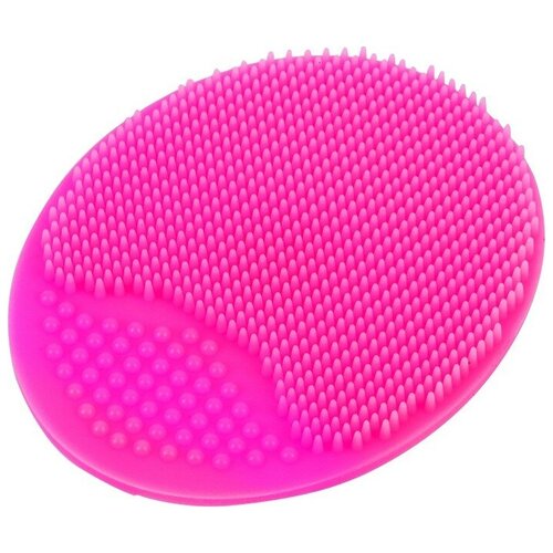 Щёточка для очистки и массажа лица M21 STAFF силиконовая - Розовая