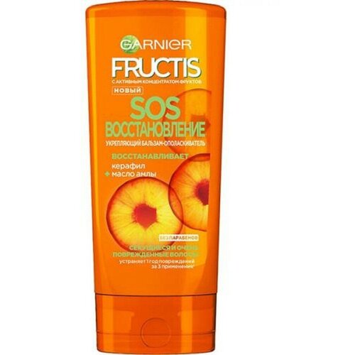 Бальзам для волос Garnier Fructis, SOS Восстановление, 387 мл