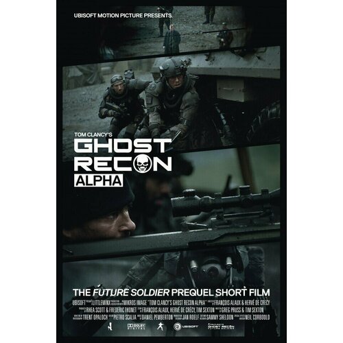 Плакат, постер на холсте Tom Clancys Ghost Recon/Спецотряд Призрак. Размер 21 на 30 см
