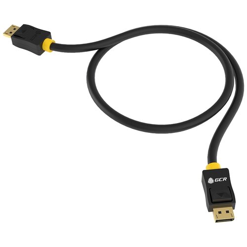 Кабель GCR DisplayPort v1.2 (GCR-DP2DP), 1 м, 1 шт., черный