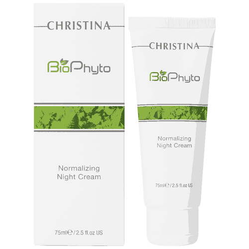 Christina Bio Phyto Normalizing Night Cream - Нормализующий ночной крем 75 мл