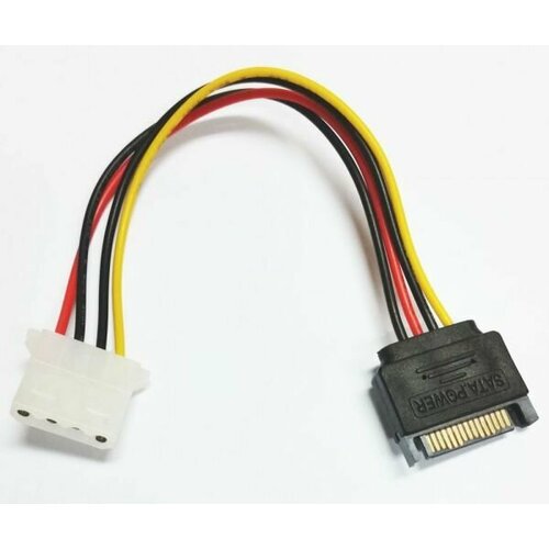 Переходник питания SATA на Molex 4 pin