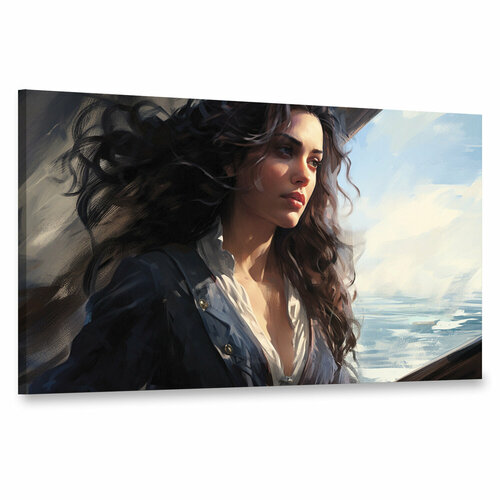 Интерьерная картина 100х60 "Морячка"