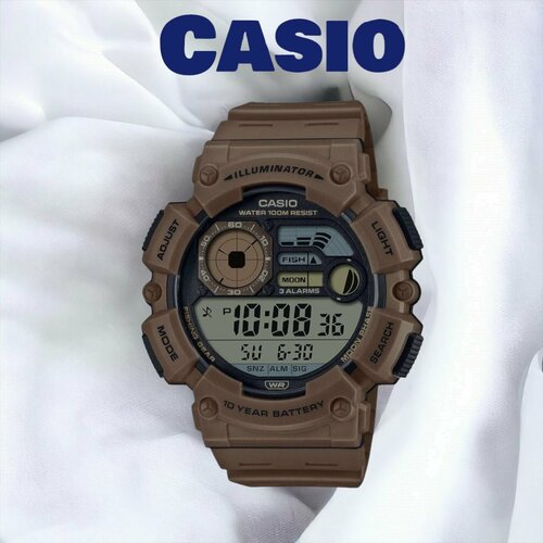 Наручные часы CASIO, коричневый