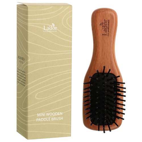Деревянная щетка для волос Lador Mini Wood Paddle Brush