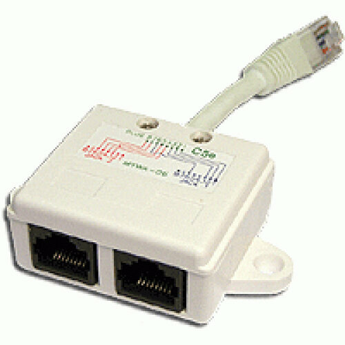 Разветвитель TWT Y-адаптер, 1 телефонный и 1 компьютерный порт Twt -Y-E2-U2