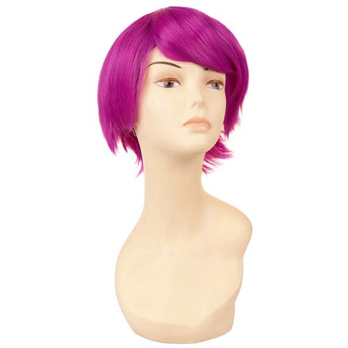Hairshop Парик Косплей Ф 10 (TF2405 - JYG1081B) (Малиновый с фиолетовым подтоном)